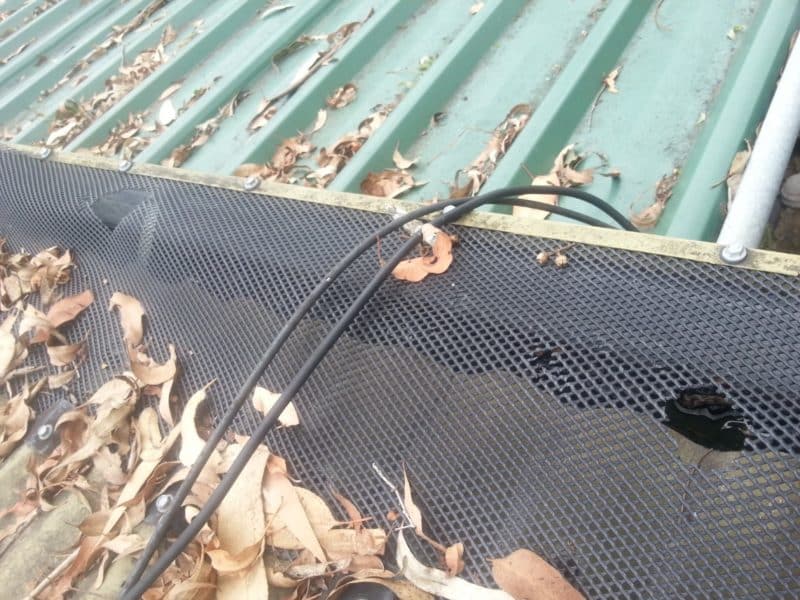 Replaced Gutter Guard - Gold Coast Gutter Guard
